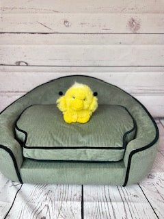 Yellow Fluffy Duck Plushie - Quakers | Stuffed Animal | Cute Plush Toy ...